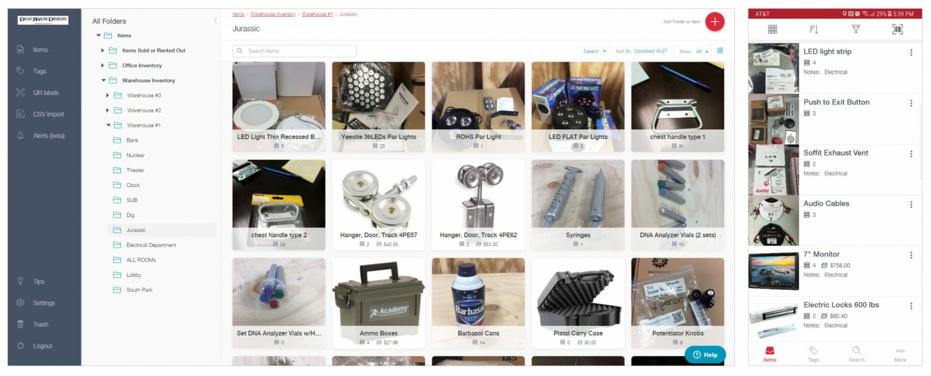 Dead House Designs: Customer Success Story | Sortly