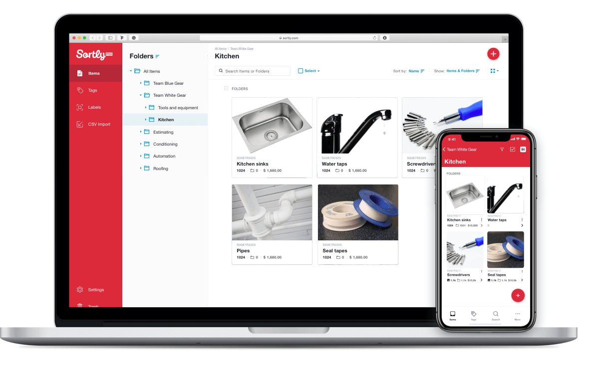How Construction Pros Track Inventory with Sortly | Sortly
