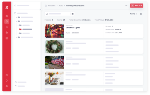 Best Home Organization App | Sortly